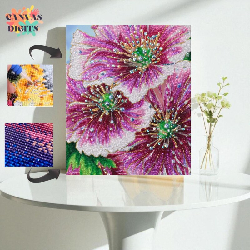 5d Diamond Painting Completed - Etsy