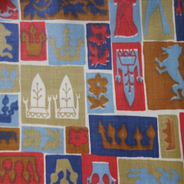 Medieval Fabric - Etsy