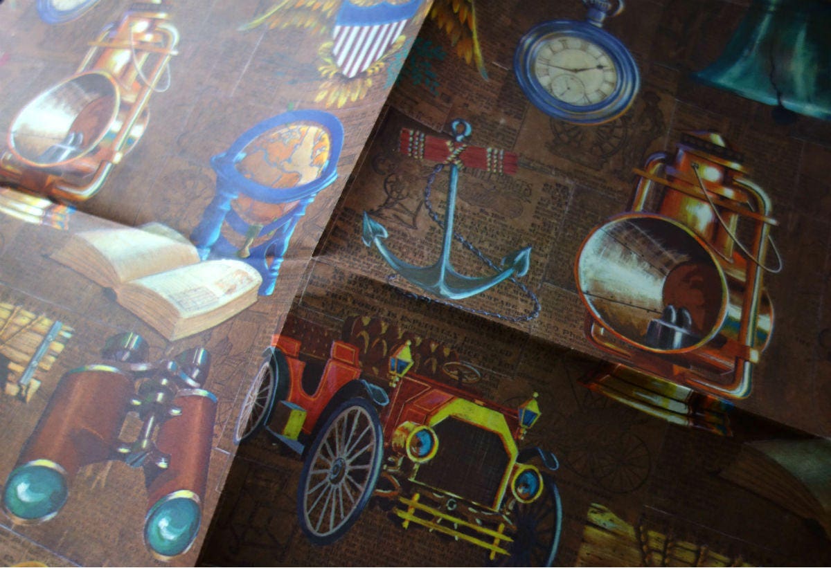 Vintage Wrapping Paper 2 Full Sheets of Patriotic Gift Wrap - Etsy