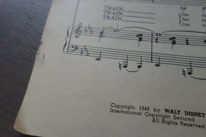 Vintage Sheet Music Mule Train by Johnny Lange Hy Heath - Etsy
