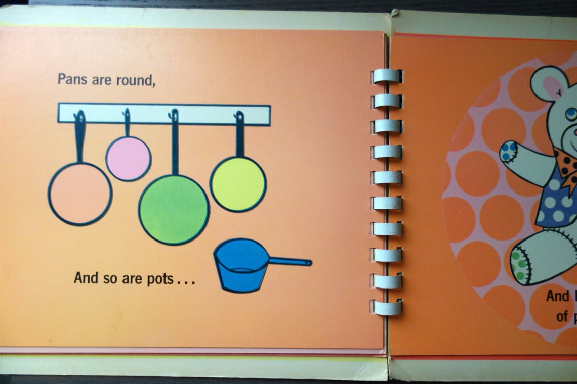 Vintage Children's Book The Round Book A Learning Aid by | Etsy