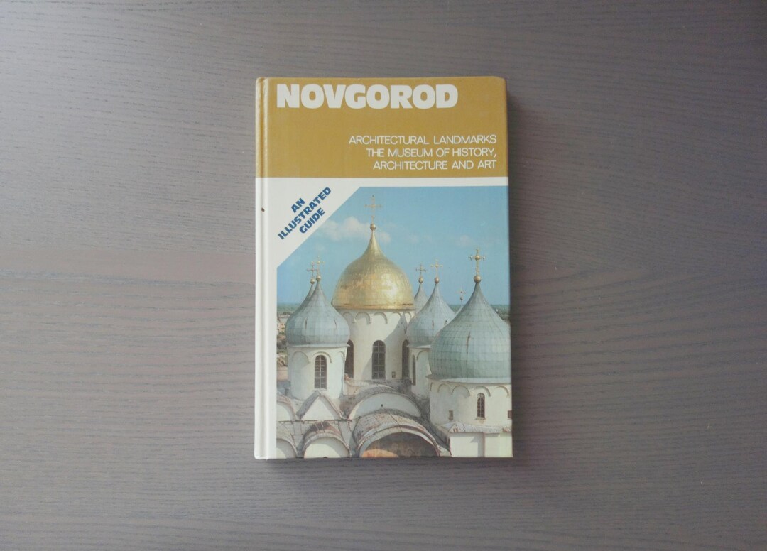 Vintage Soviet Union Book, Novgorod: an Illustrated Guide ...