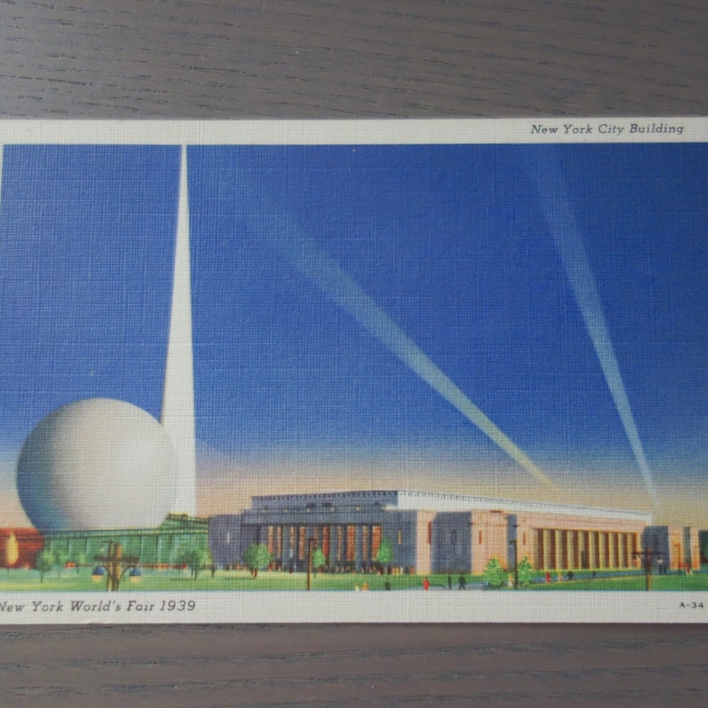 Worlds Fair Postcard - Etsy