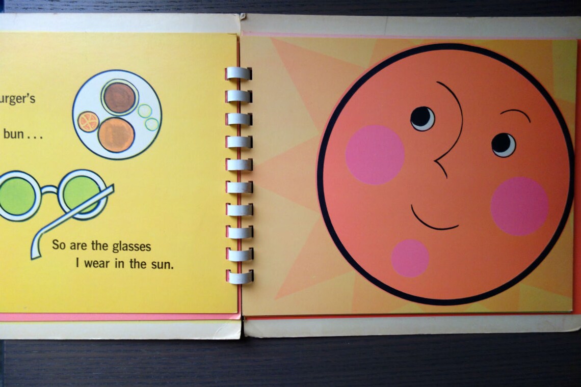 Vintage Children's Book The Round Book A Learning Aid by | Etsy