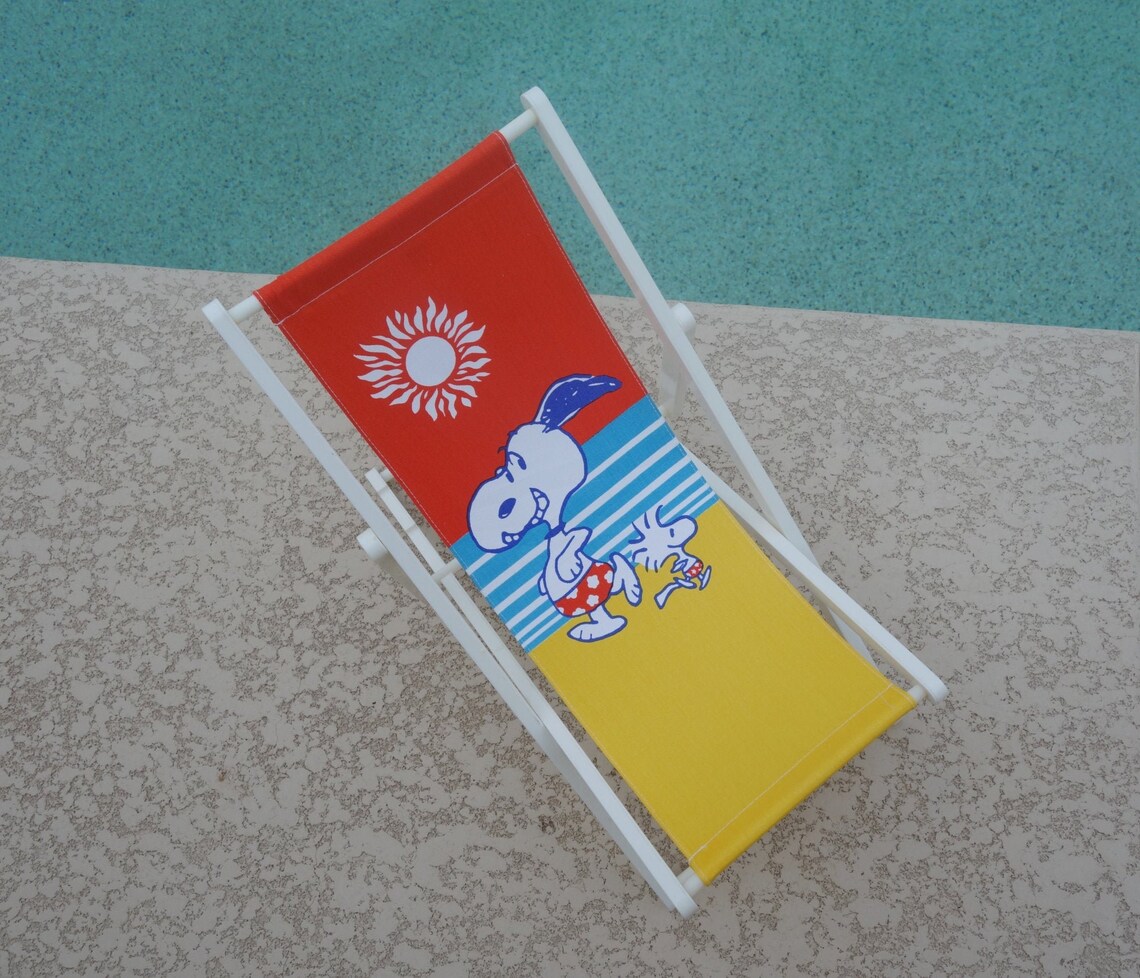 Vintage Peanuts Chair for Snoopy Dolls Small 22 Long X - Etsy