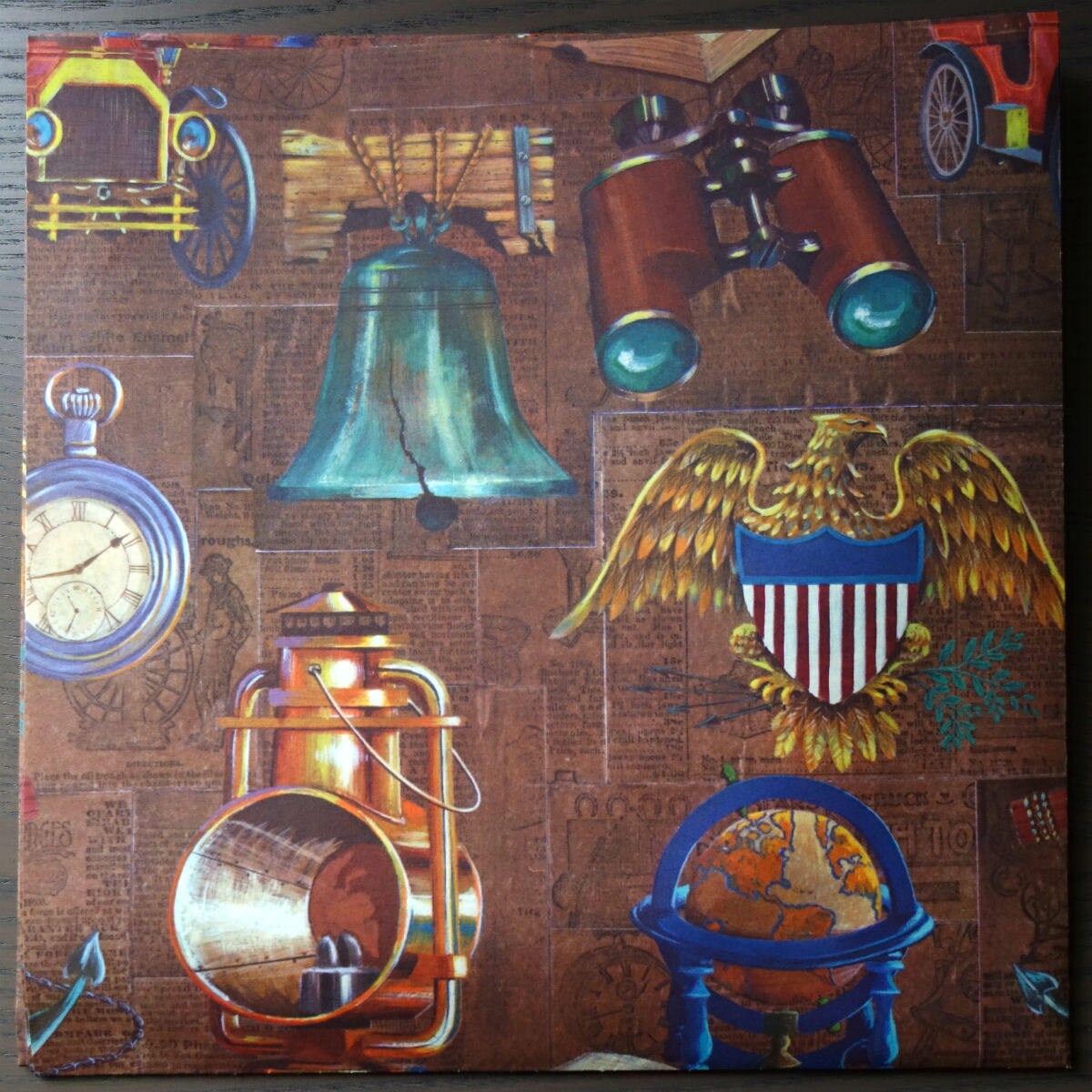 Vintage Wrapping Paper 2 Full Sheets of Patriotic Gift Wrap - Etsy