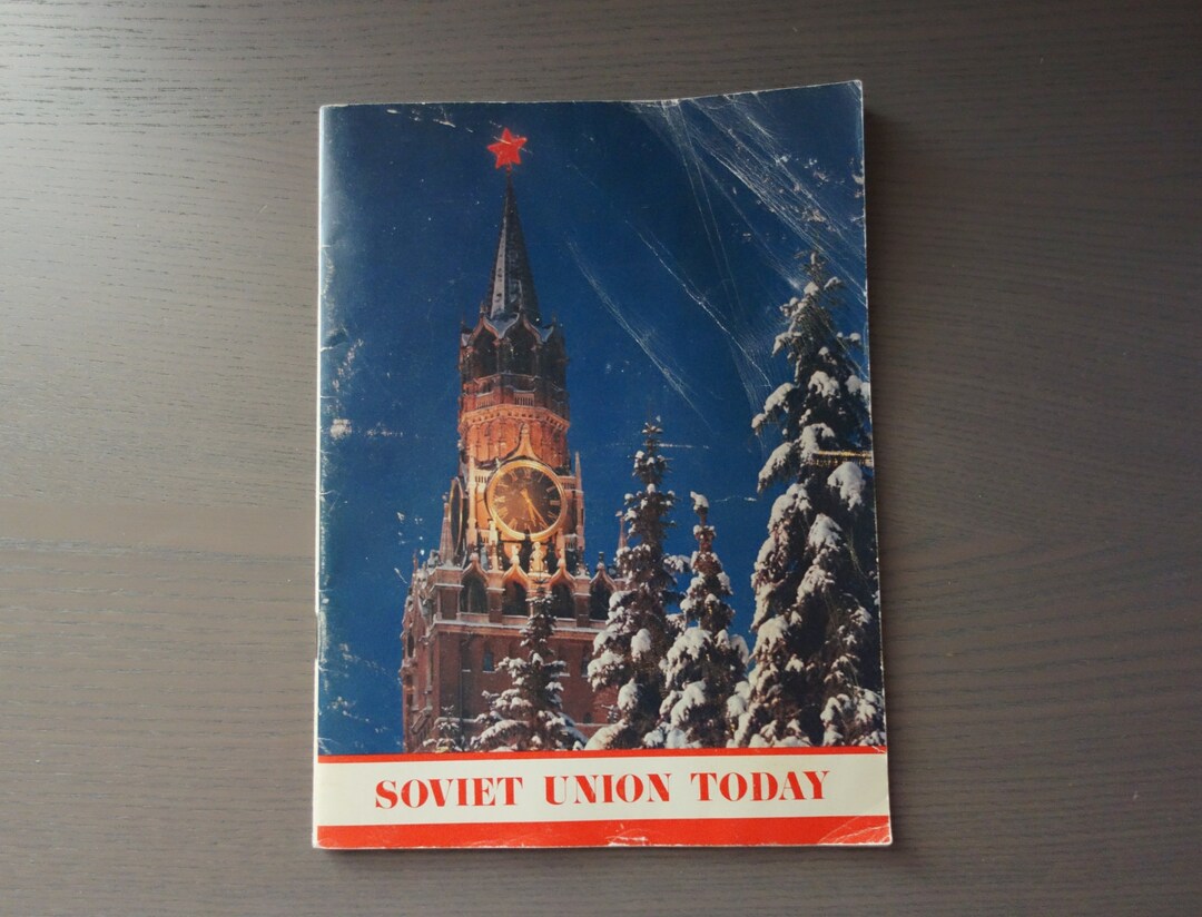 Vintage Soviet Union Magazine, 1970s Soviet Union Today, Info & Photos ...