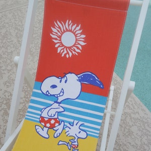 Vintage Peanuts Chair for Snoopy Dolls, Small 22" Long X 10" Wide (55.9 ...