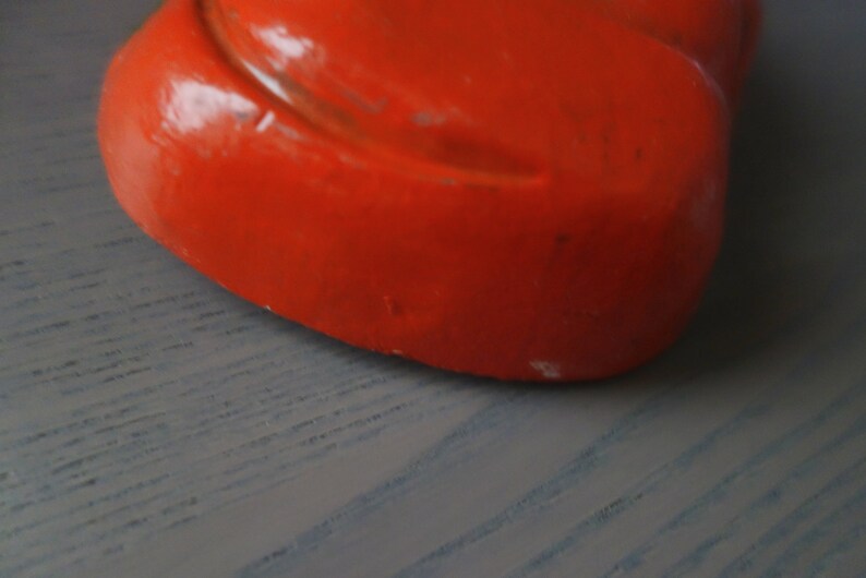 Vintage Chalkware Vegetable Bright Red Tomato Cheerful but - Etsy