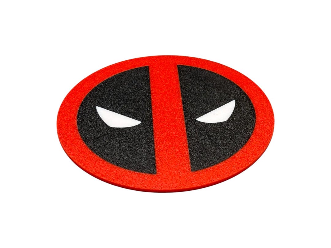 Marvel Deadpool 2 Coaster 3D Printed - Etsy