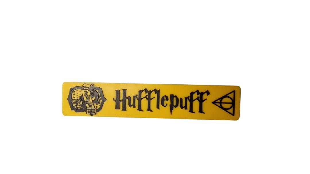 Hogwarts House Hufflepuff 3D Printed - Etsy