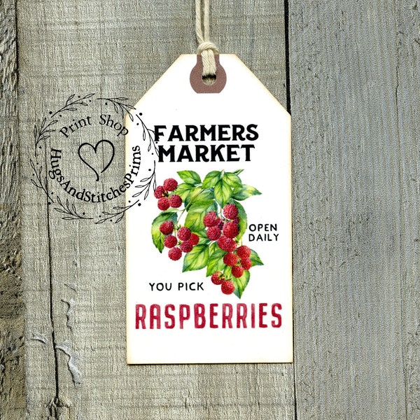 Farmers Market Tags - Etsy