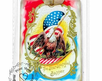 4th of July Tags Memorial Day Tags Patriotic Tags Red White and Blue ...