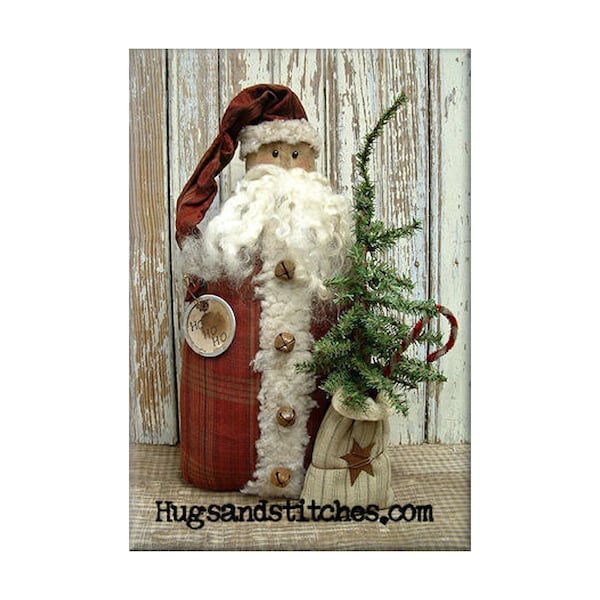 Primitive Santa Pattern - Etsy
