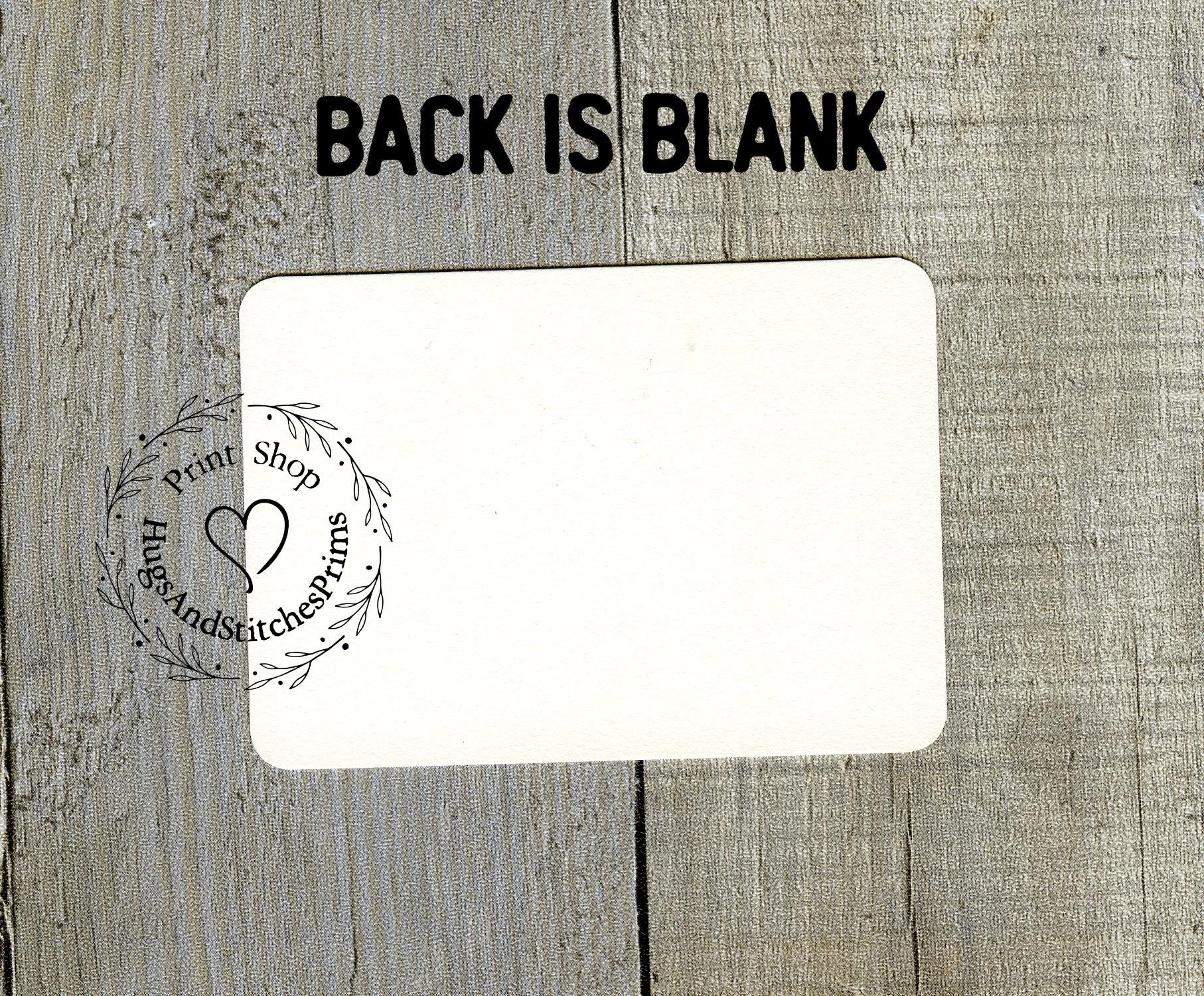 Blue Forget Me Not Postcard Gift or Scrapbook Tags or Magnet #362 - Etsy