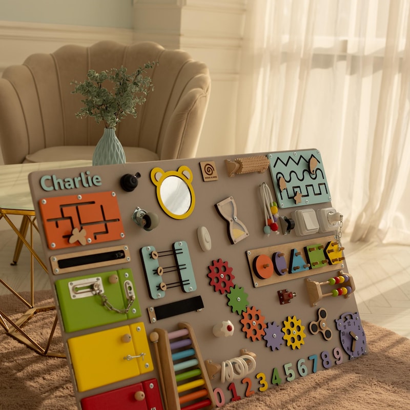 Baby Busy Board - Etsy