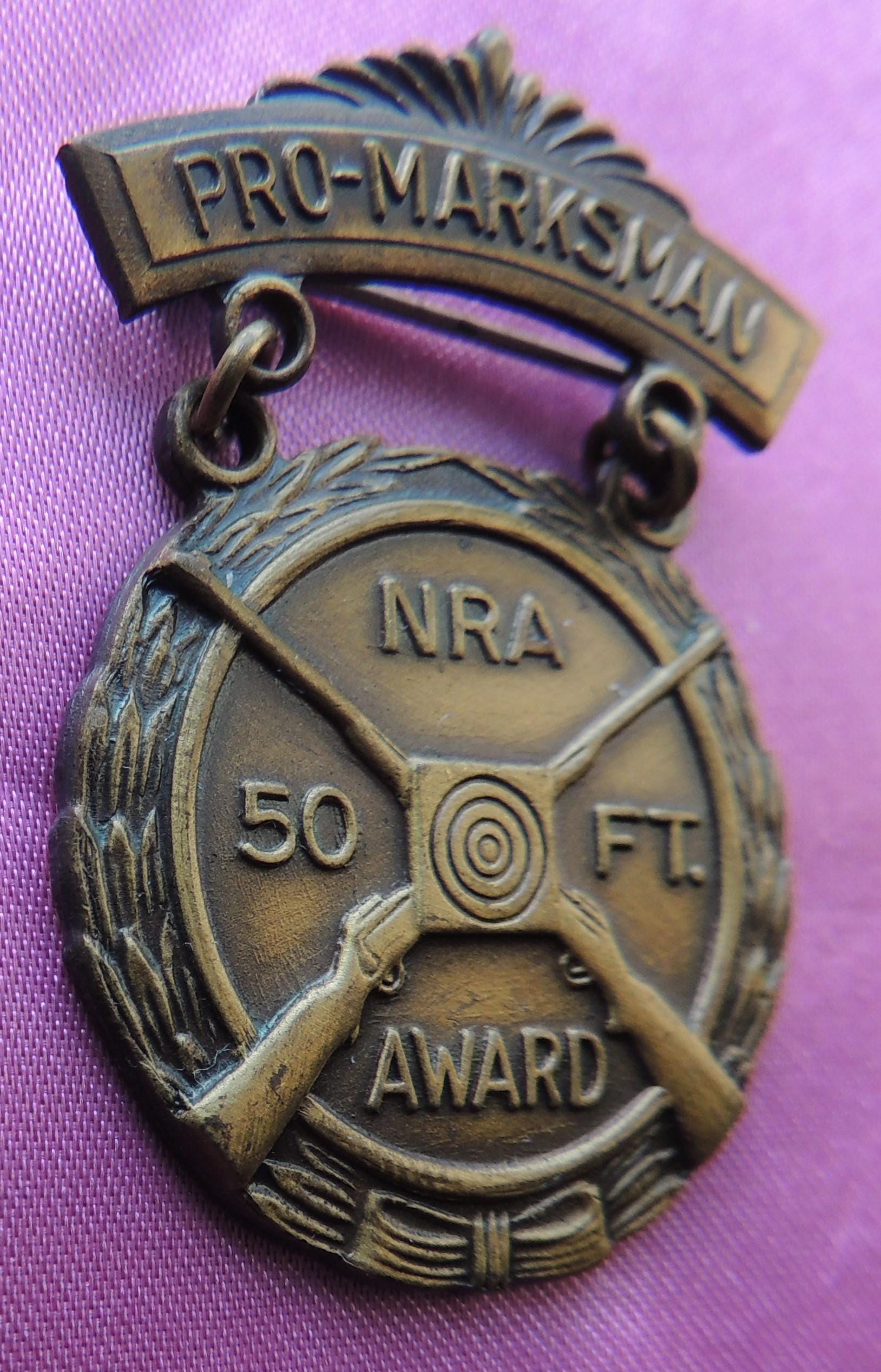 NRA Badge Metal Pin - Etsy