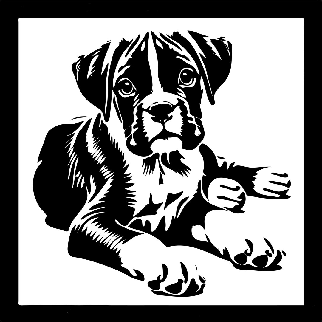 Boxer Svg and Png Files - Instant Digital Downloads - Etsy