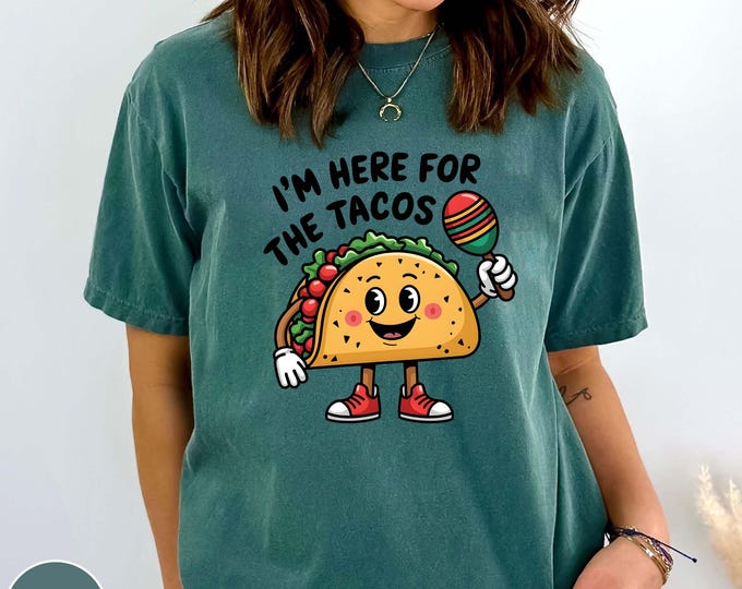Funny Taco Shirts, Taco Gifts for Mexican, Cinco De Mayo Tshirt, Taco ...