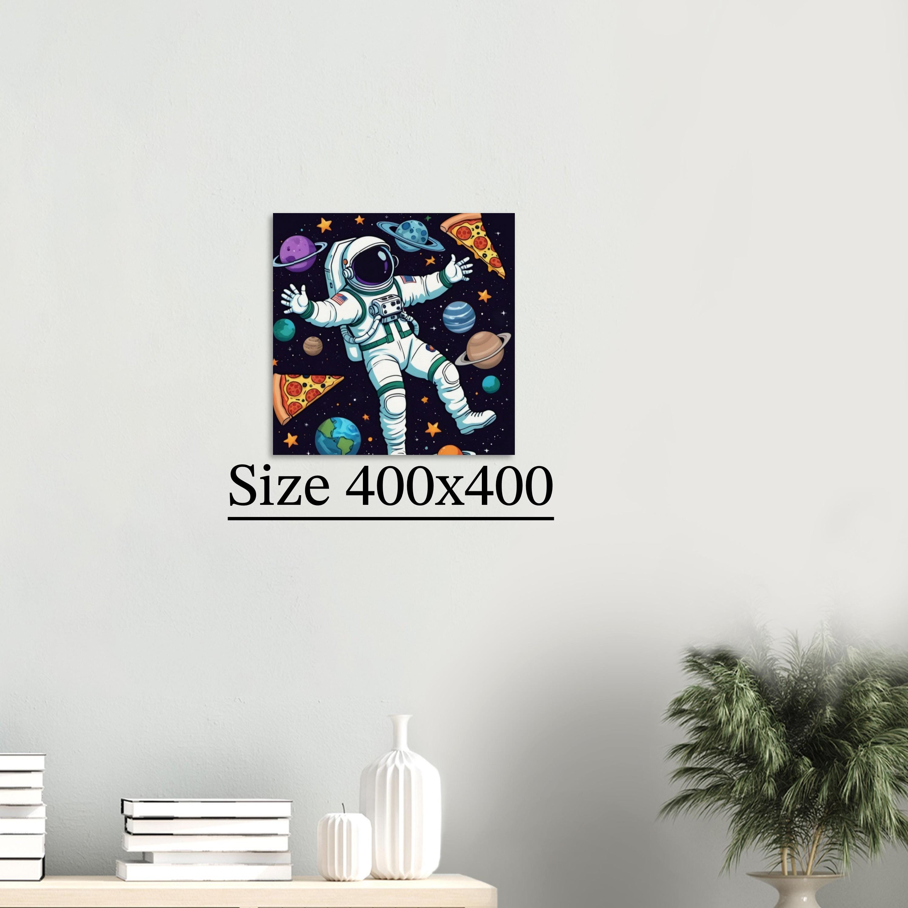 Astronaut Poster/art. Space, Pizza Poster, Poster, Art, Space, Kids ...