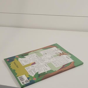 Jungle Adventures Kids Activity and Coloring Book Learn About Animals A ...