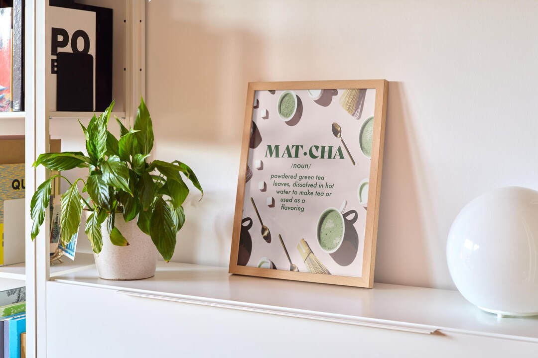 Matcha Print - Etsy Australia