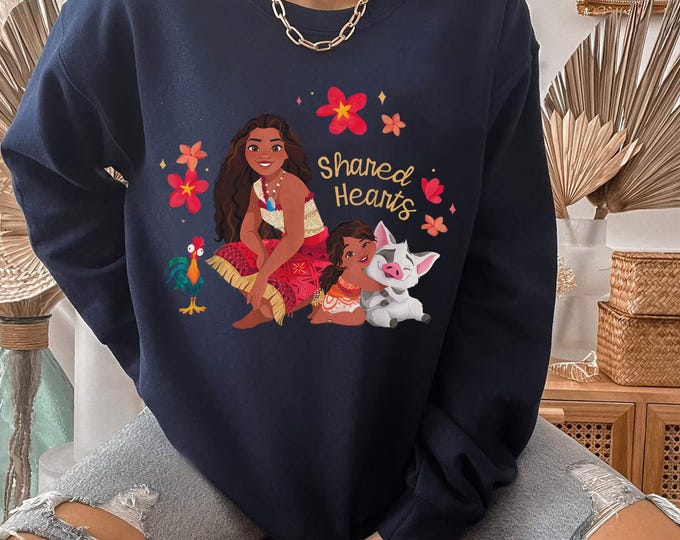 Disney Moana Shirt, Disney Moana 2 Movie Kids Shirt, Princess Moana ...