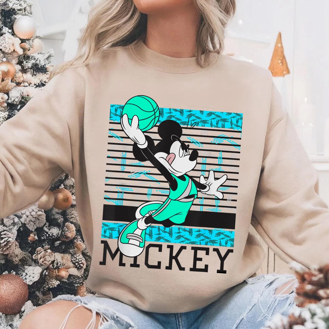 Disney Mickey Mouse Basketball Shirt, Disney Mickey Sport Shirt, Magic ...