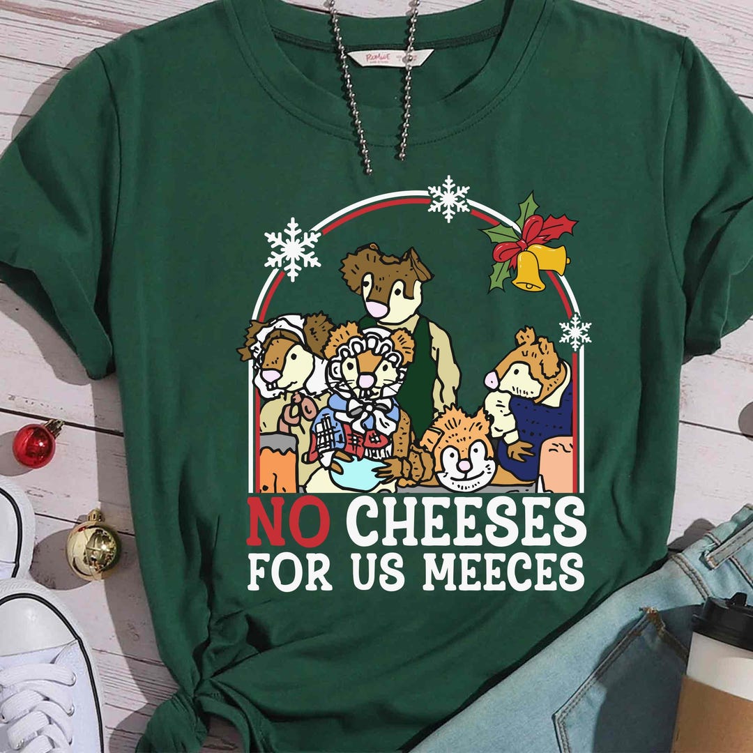Mice No Cheese for Us Meeces Retro 70S Shirt, the Muppet Christmas ...