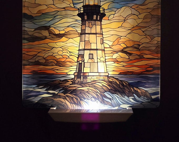 Lighthouse Night Light - Etsy