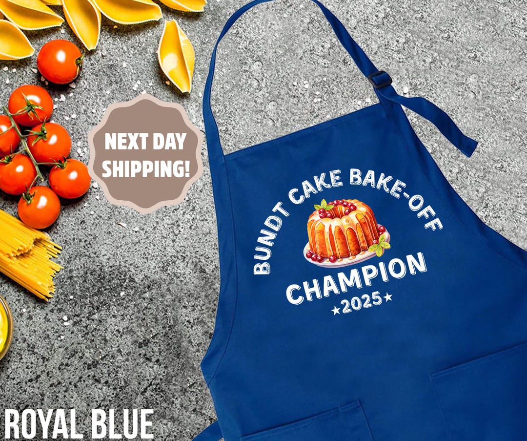 Personalized Cook off Aprons, Custom Dessert Cooking Contest Champion ...
