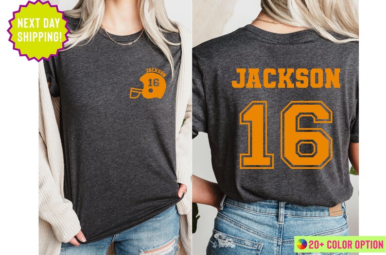 Customized Football Shirt, Your Name Football Shirt, Custom Football ...