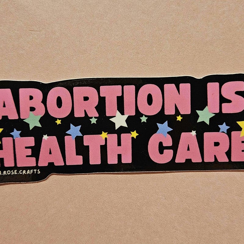 Pro Choice Sticker - Etsy