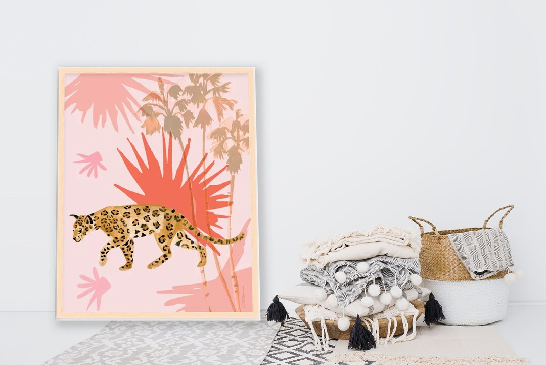 Jaguar Art Print-jaguar Painting-jungle Cat-wildcat - Etsy