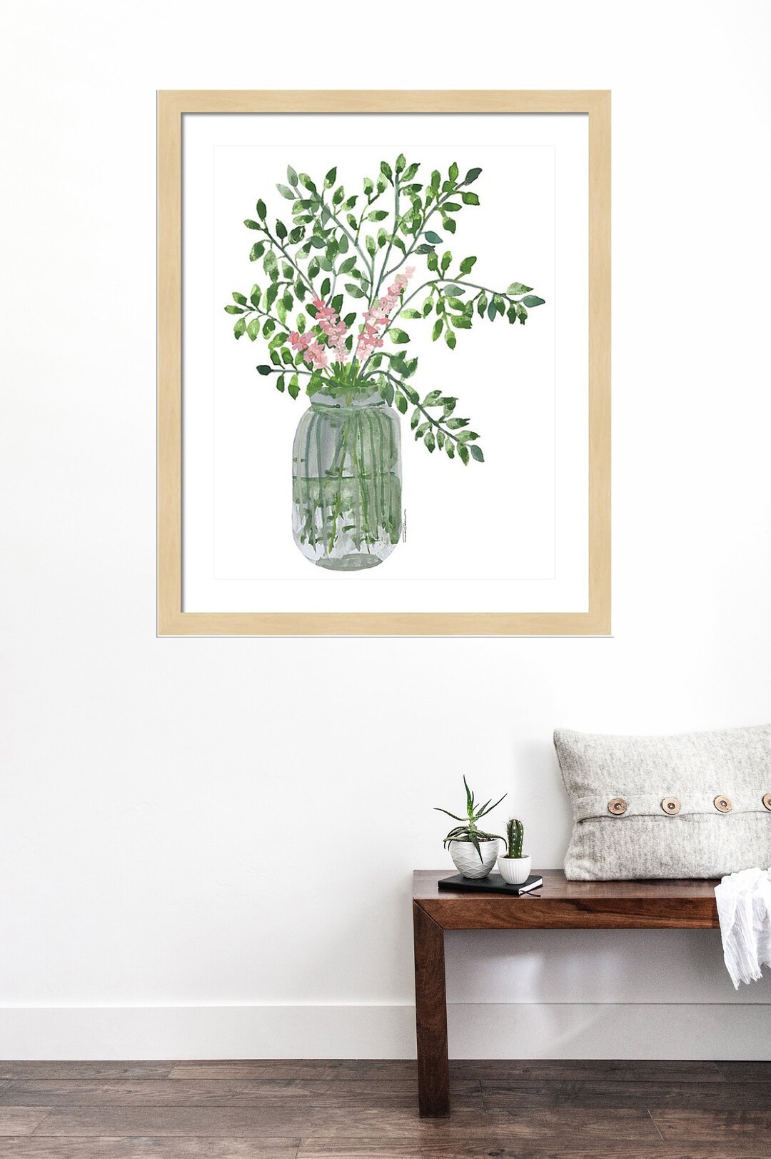 Eucalyptus Leaves Watercolor Print-watercolor Art-eucalyptus-greenery ...
