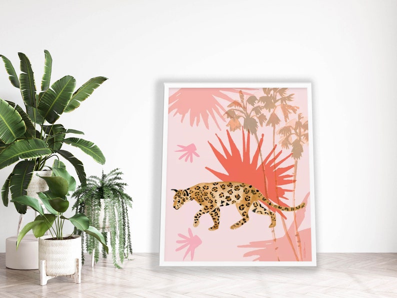 Jaguar Art Print-jaguar Painting-jungle Cat-wildcat - Etsy