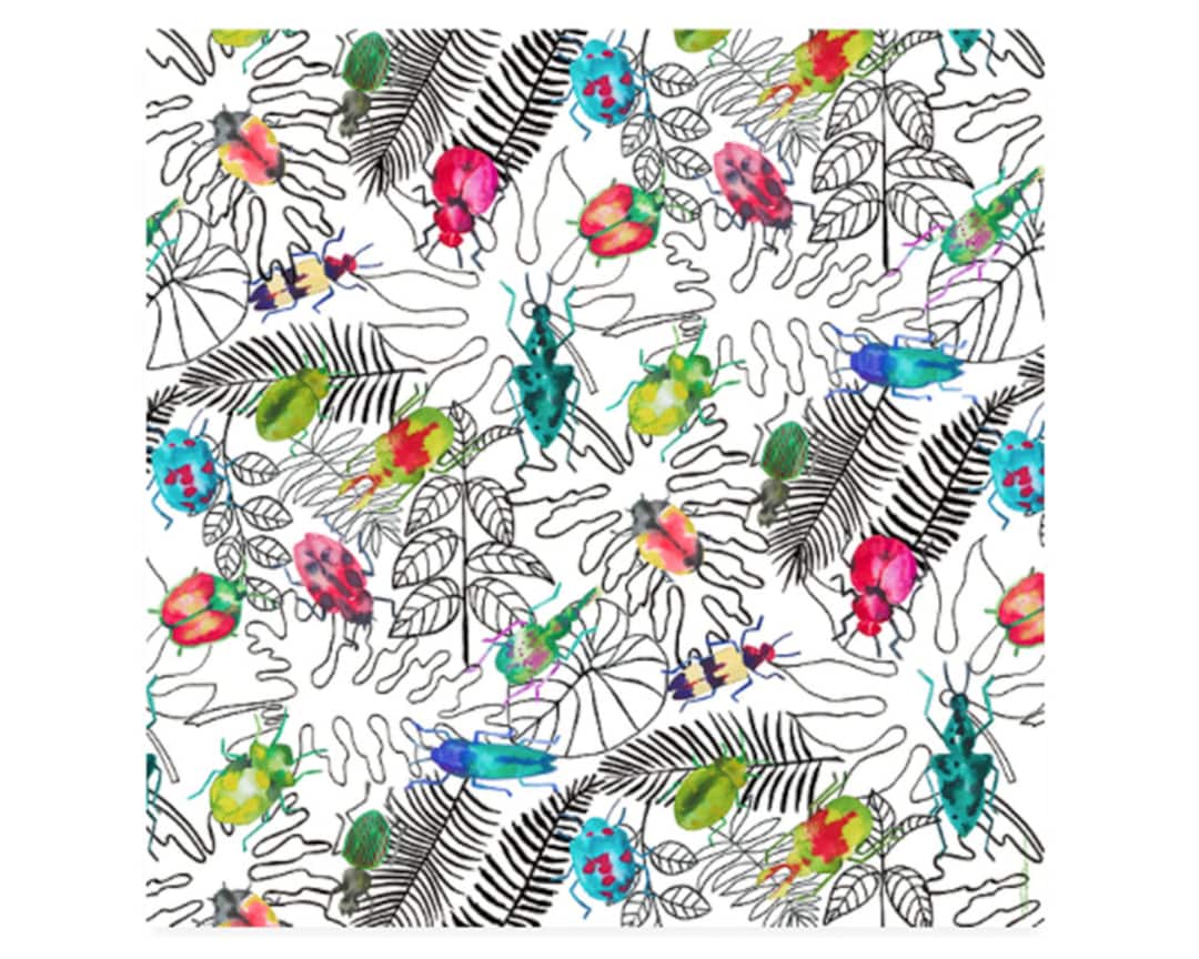 Bug Print-insect Print-beetles-insect Art-beetle Print-gift for Him ...