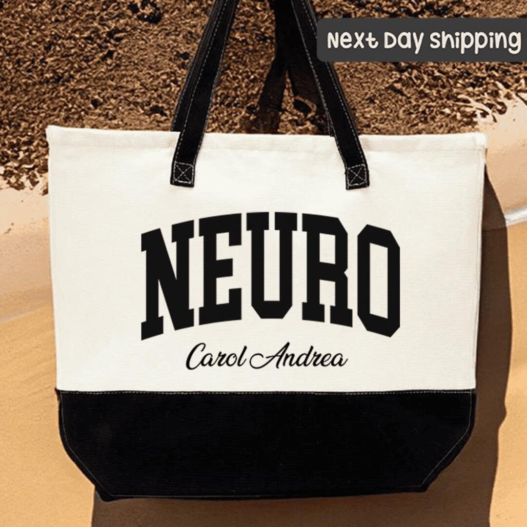 Neurology Tote Bag, Custom Neuro Tote Bag, Neurology Nurse Tote Bag ...