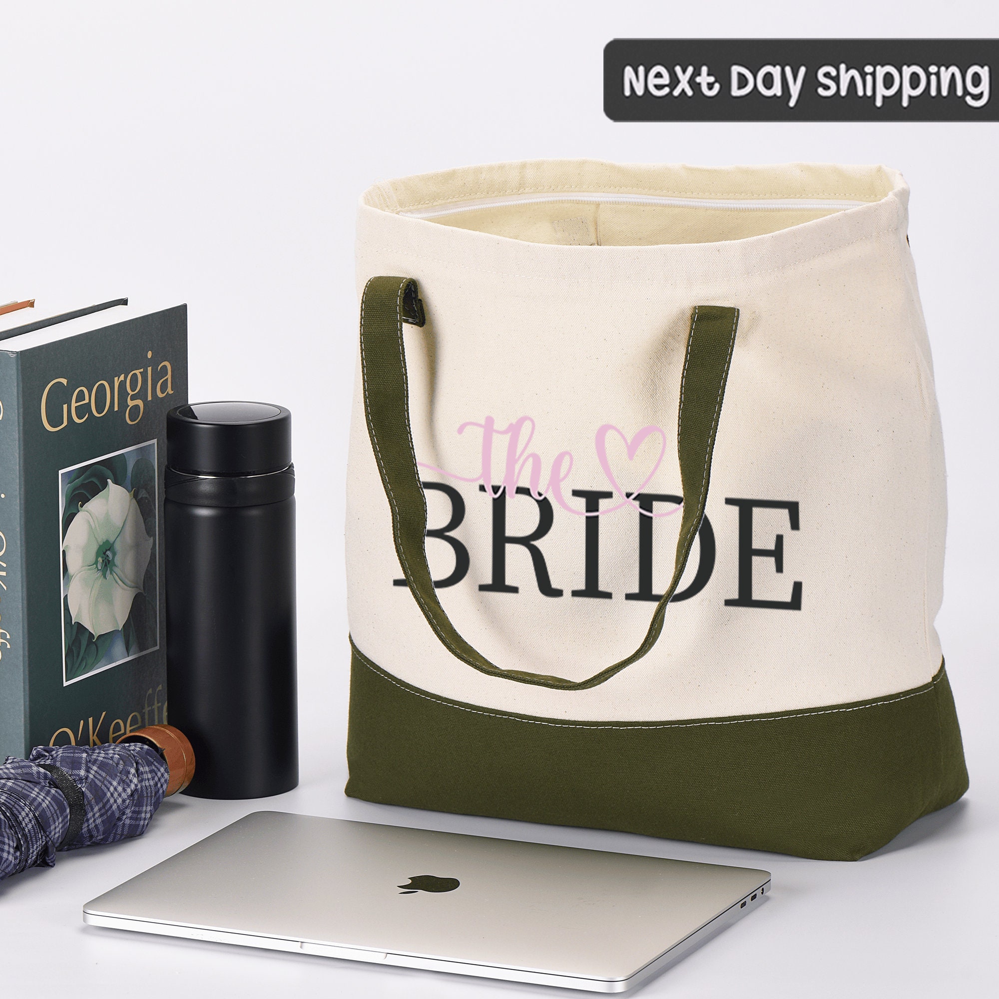 The Bride Tote Bag, Bachelorette Party Tote Bag, Bridesmaid Tote Bag ...