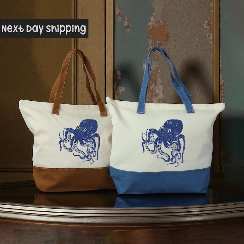 Octopus Handbags - Etsy