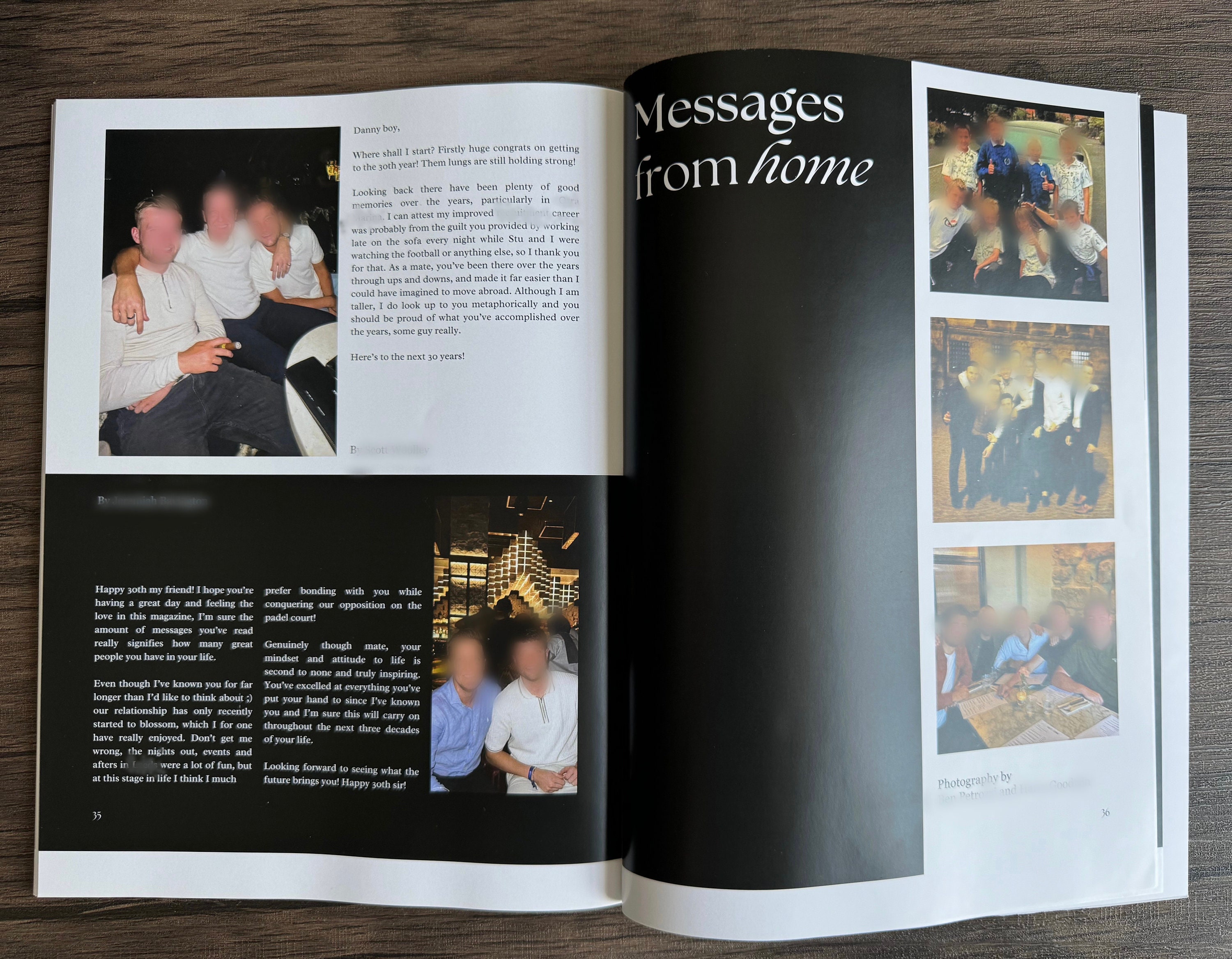 Editable & Printable Magazine Template | Unique Personalised Gift Idea ...