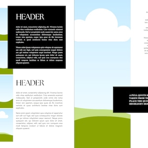 Editable & Printable Magazine Template | Unique Personalised Gift Idea ...