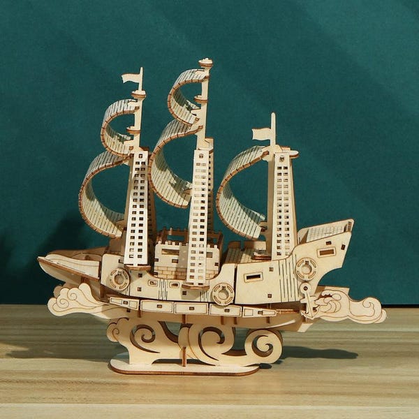3d Ship Puzzles - Etsy