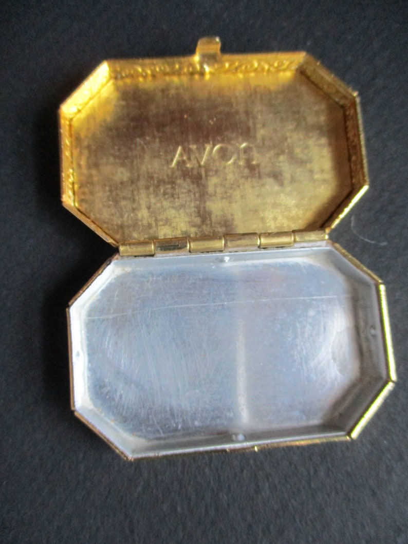 1970's Avon Vintage Solid Perfume Container - Etsy