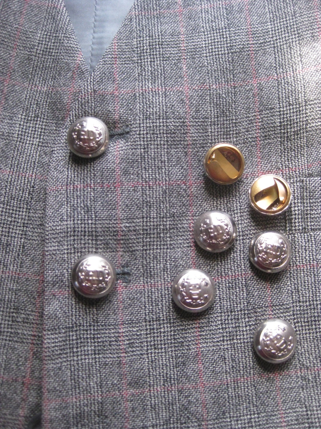 8 Vintage Fire Department Button Covers Set of 8 - Etsy