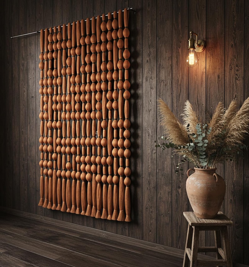 Lamos Style Customizable Macrame Wall Hanging for Bohemian Home Decor ...