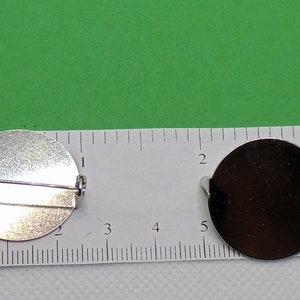 Round Pin Back 1" Disc ( 25mm) With 1 Inch Locking Bar You Glue-on ...