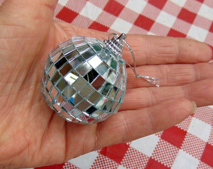 Disco Ball Car Accessory, Disco Ball Car Hanger, Chiffon Ribbon, Disco ...