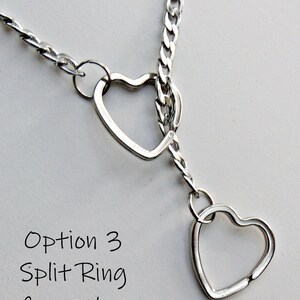 Stainless Steel Slip Chain With Heart Loop ~ Sturdy Smooth Stainless ...
