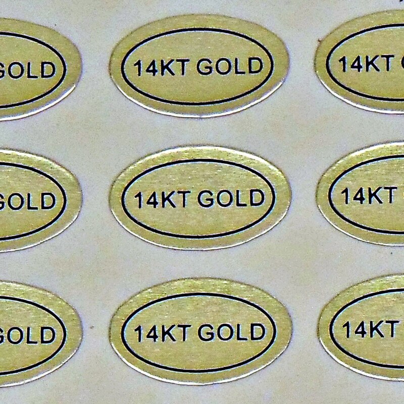 Gold Foil Stickers - Etsy